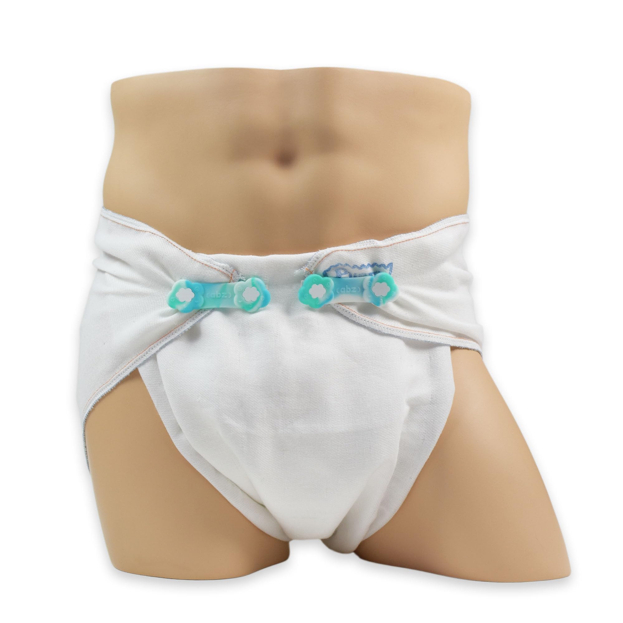 Purity Adult Flat Cloth Diapers by LeakMaster - Soft, Absorbent & Durable 100% Cotton Gauze Weave Fabric. Made in The USA - Standard Size 36x36 Inches - 2 Layered