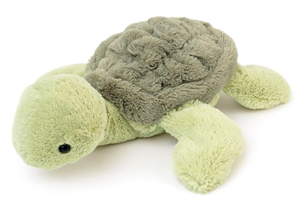 EASELR WeightedPlush Cute Turtle Stuffed Animals, 12" Soft Sea Turtle Plush Toy Tortoise Plushies Pillow Gifts for Kids Girlfriend Birthday Christmas Mother's Day