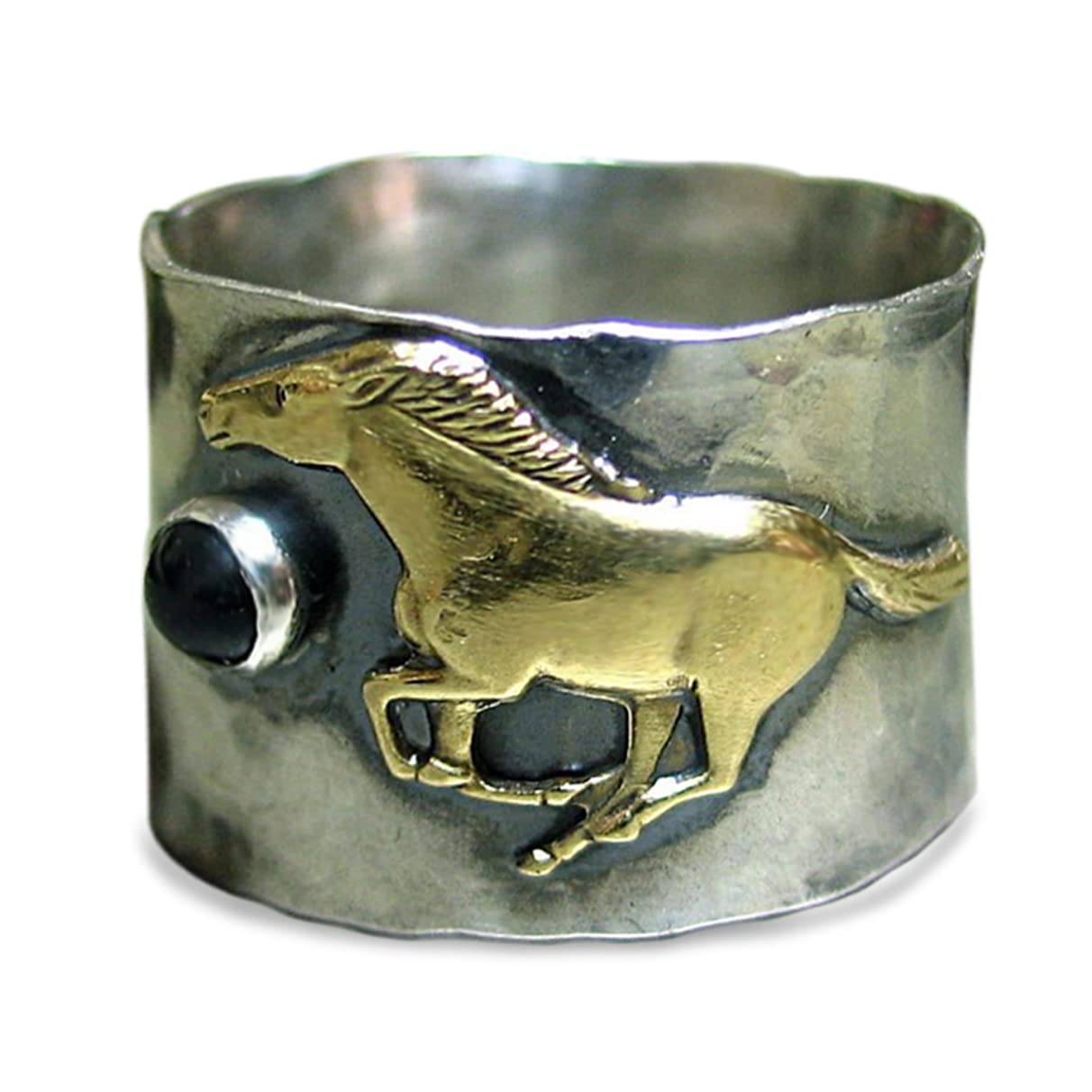 Big Large Animal Flower Leaf Wide Band Ring with Stone,S925 Sterling Silver Retro Vintage Thumb Index Middle Finger Boho Ring Jewelry Gift for Her Size 6-10, silver, No Gemstone