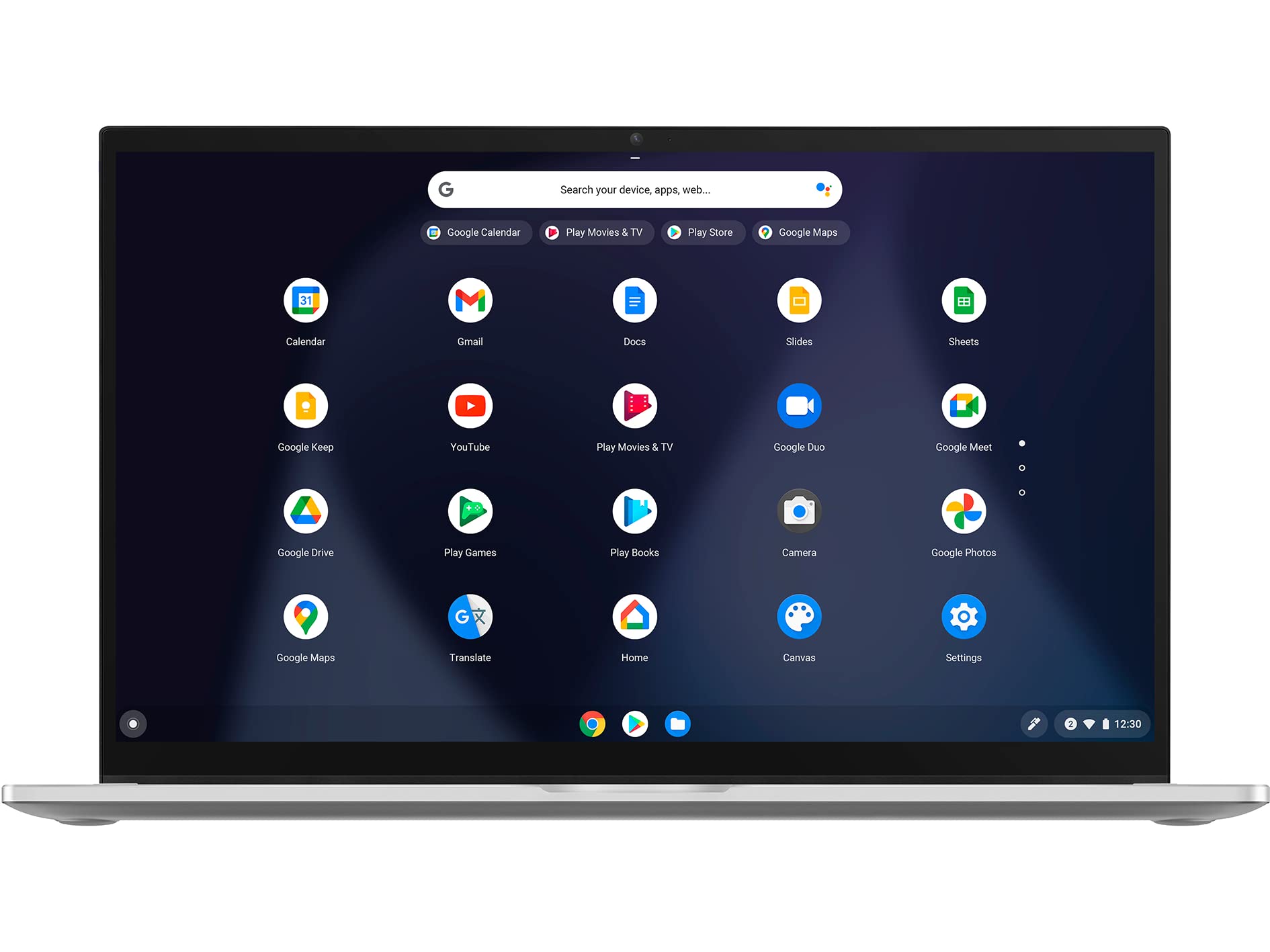 ASUS 14" FHD Chromebook Laptop, Intel Core M3-8100Y Processor, 8GB RAM, 64GB eMMC Flash Memory, Intel HD Graphics, HD Webcam, Chrome OS, Silver, 128GB Hotface USB Card (Renewed)