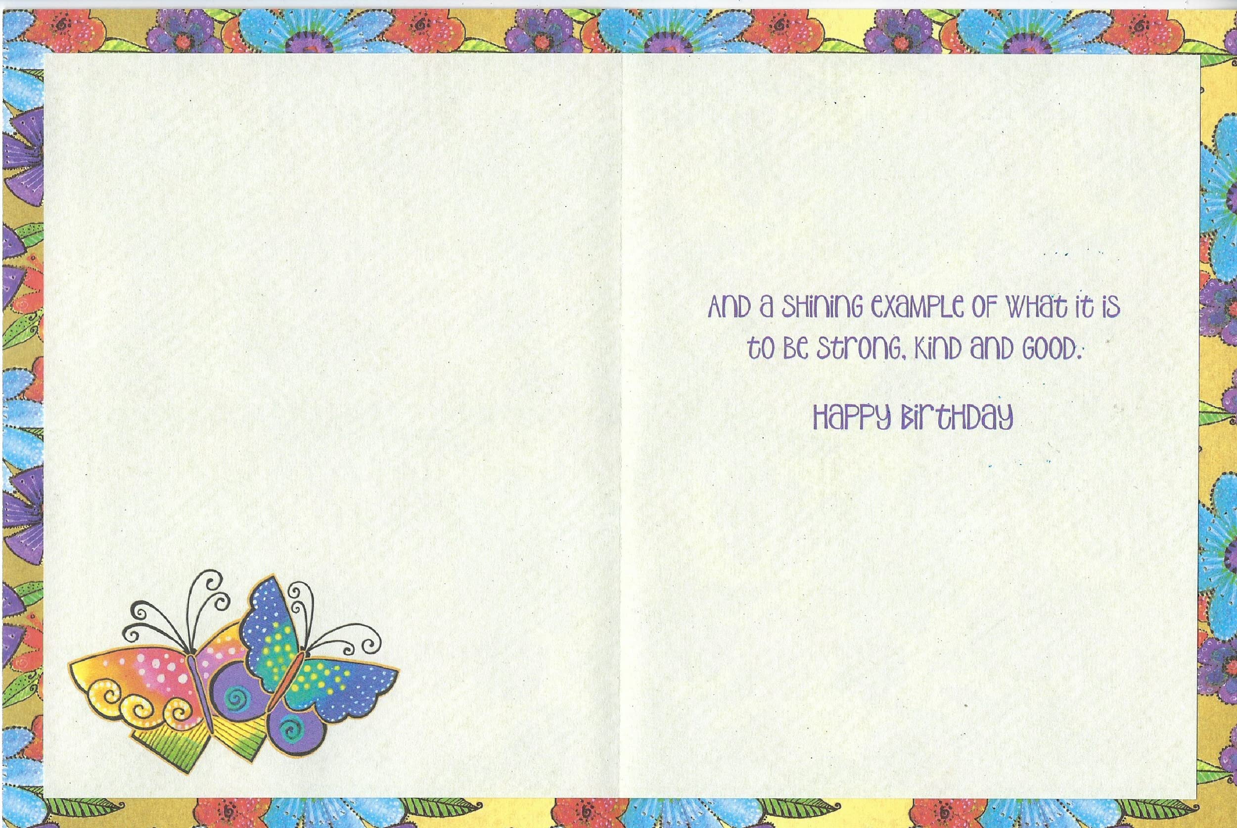 Leanin' Tree - Laurel Burch Birthday Card - You are a gift to the world!