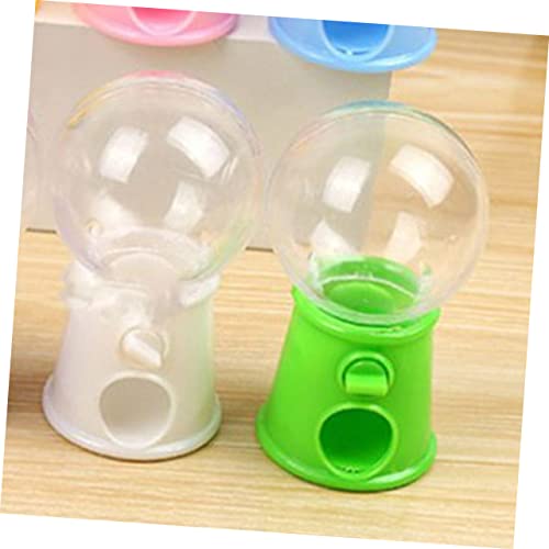 Mini Light Bulbs 3pcs Mini Light Bulbs Plastic Small gumballs Machine Kids Vending Machine for Candy Baby Gum Ball Candy Machine
