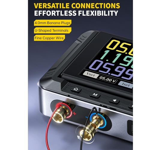 DC 5.0V-32V CNC DC Power Supply PC Programmable Regulated Switching Power Supply (US Plug 100 to 240V)