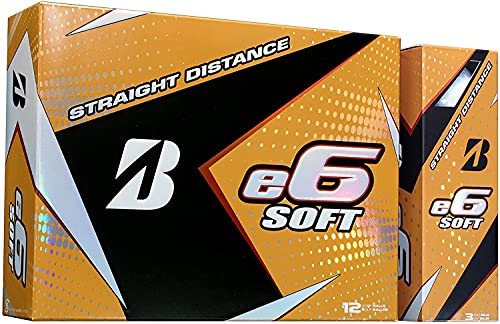 BRIDGESTONE 2021 e6 Golf Balls (One Dozen), White