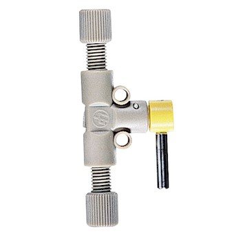 Scientific P-733 Shut-Off Valve for 1/8" OD Tubing, PEEK/Tezfel