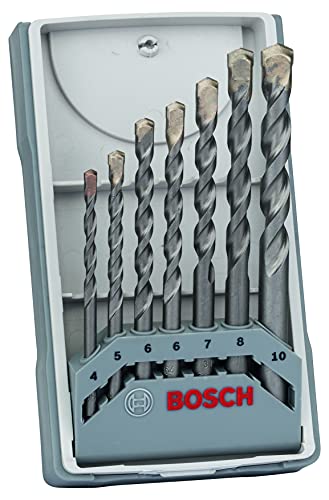 Bosch 2607017082 7 Piece Concrete -Set "CYL-3" 4-10mm Long Length Drill Bits