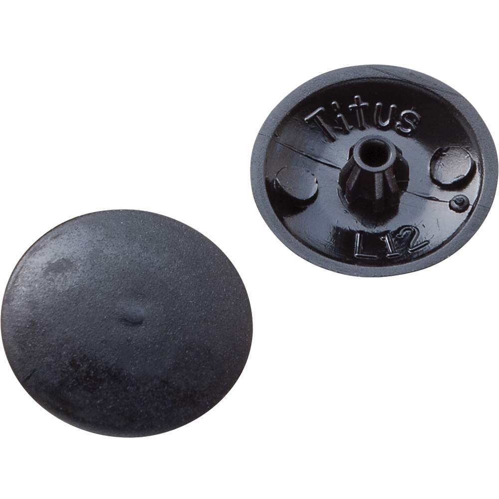 Screw Cap Covers - for Phillips and Square-X - Black (100 per Pack)