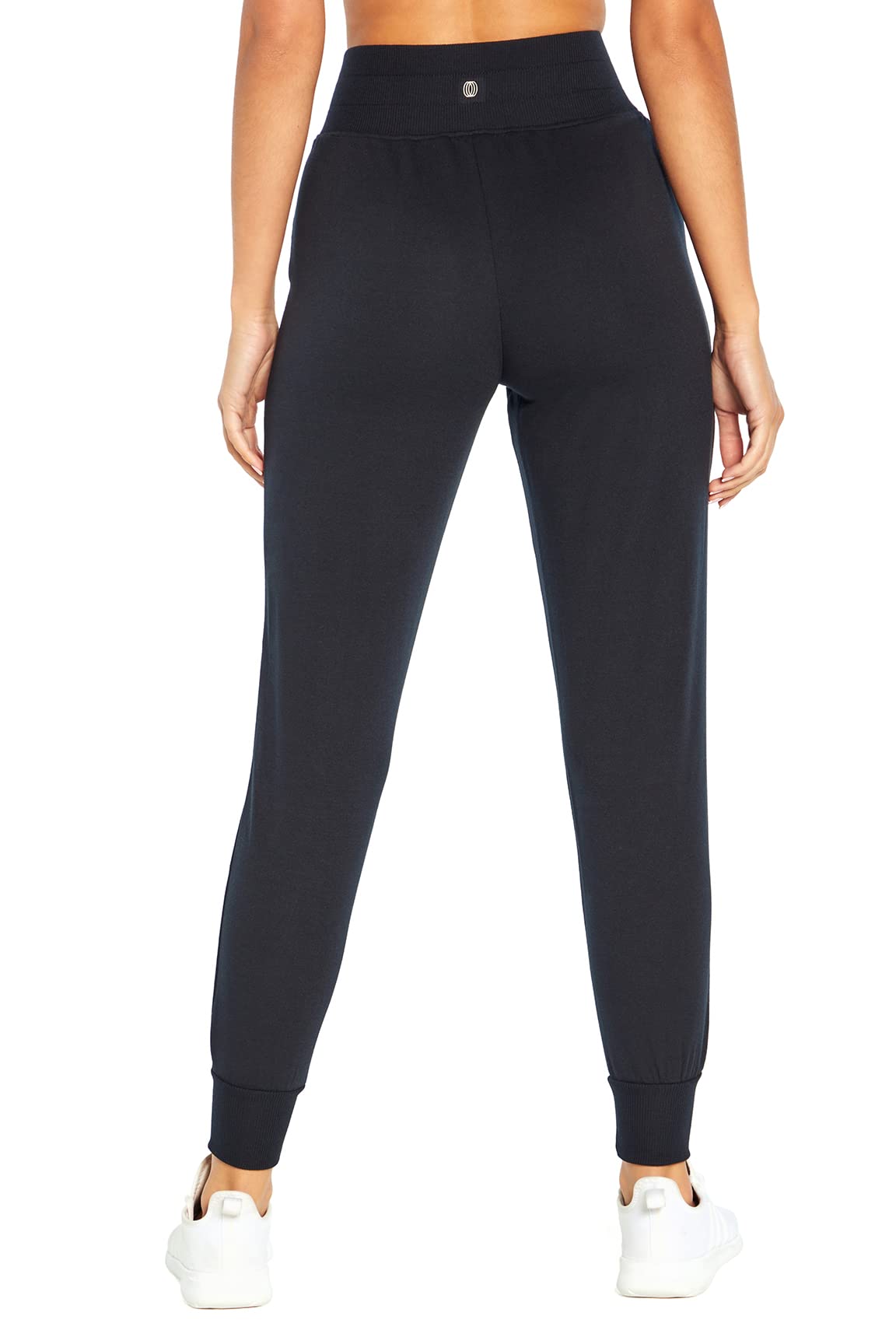 Balance Collection Womens Cory Pocket Jogger Sweatpant, Black, Medium