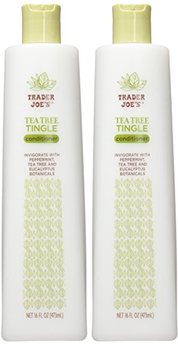 Trader Joe's Tea Tree Tingle Conditioner with Peppermint and Eucalyptus (2 Pack)