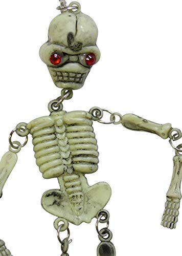 Curious Minds Busy Bags Bulk 24 Skeleton Keychains - Fidget Set for Doctors and Medical Professionals - Halloween Novelty Goodie Bag Filler Trick or Treat (2 DOZEN)