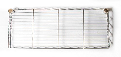 Omega 12" Deep x 48" Wide Individual Cantilever Wire Shelf