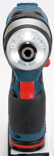 BOSCH CLPK27-120 12V Max 2-Tool Combo Kit with Two-Speed Pocket Driver, Impact Driver and (2) 2.0 Ah Batteries,Blue