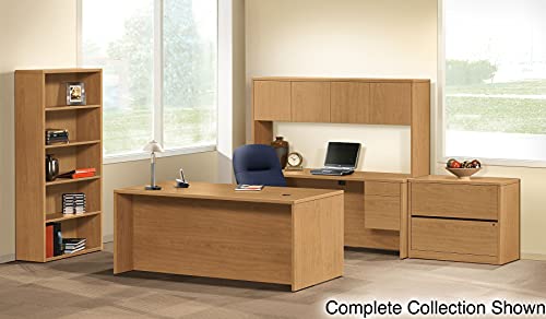 HON 10583RCC 10500 Series"L" Right 3/4-Height Pedestal Desk, 66 x 30 x 29-1/2, Harvest