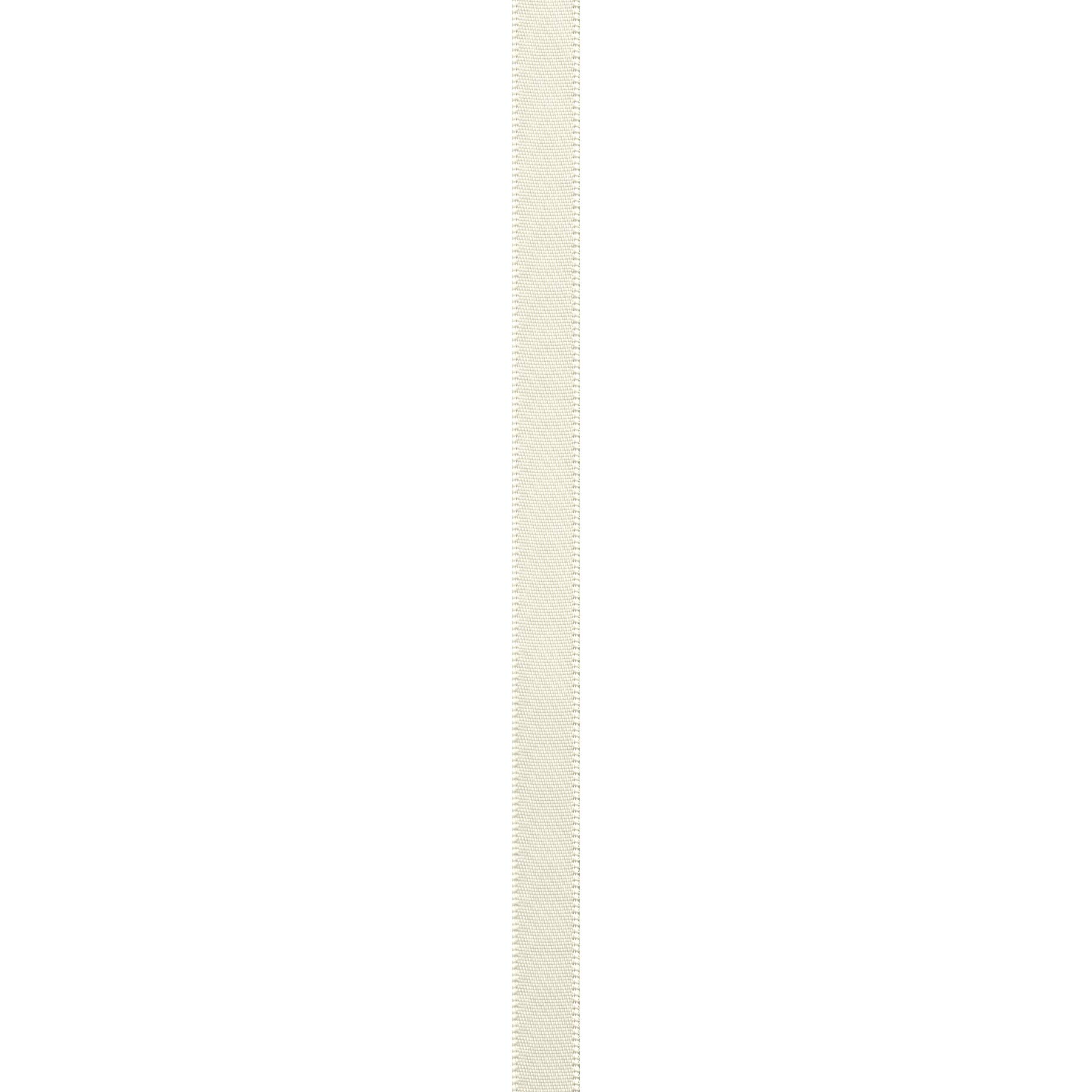 Berwick 061534 3/8" Wide Single Face Satin Ribbon, Antique White Ivory, 6 Yds