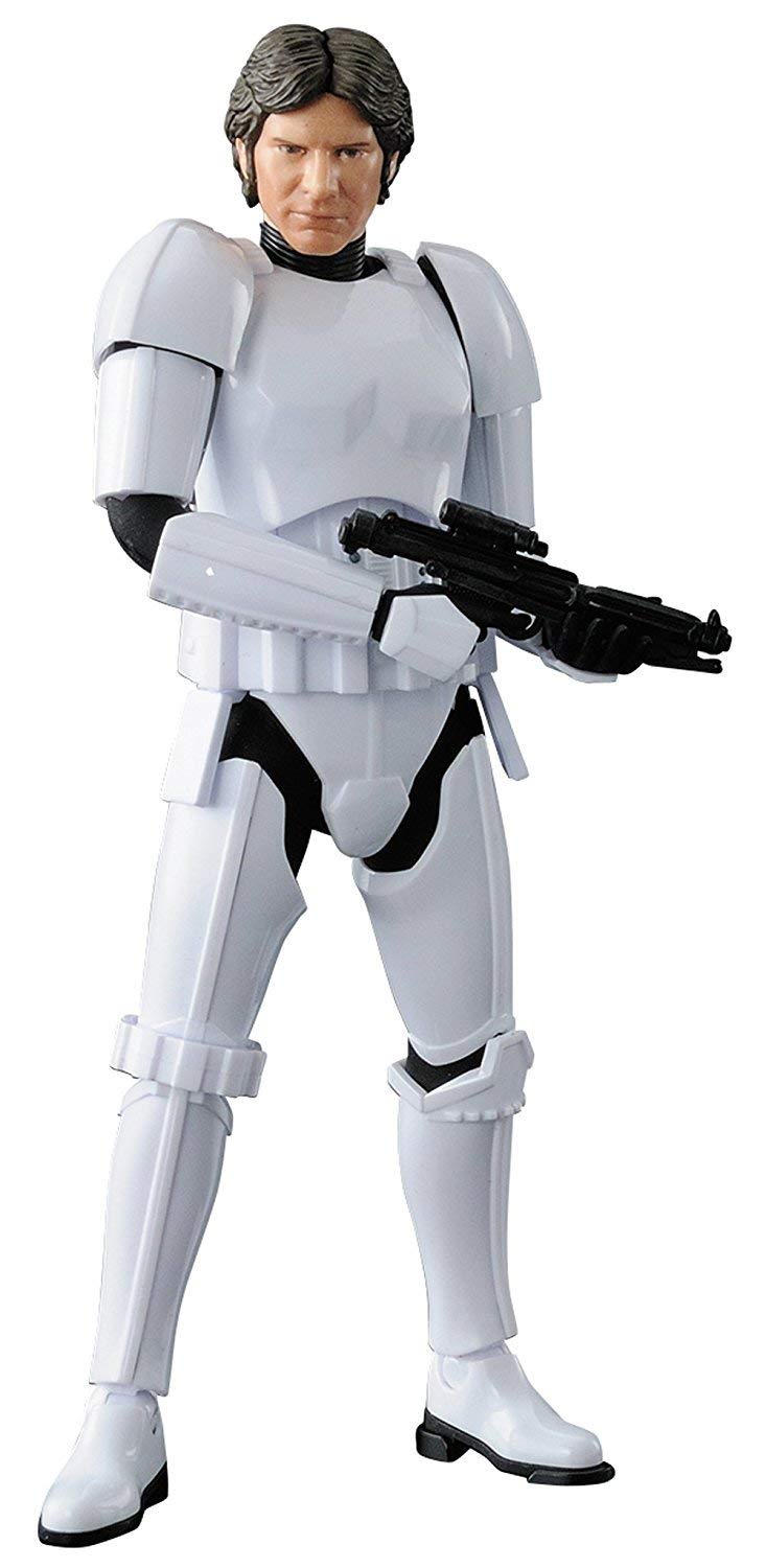 Bandai Hobby Star Wars 1/12 Plastic Model Han Solo Stormtrooper "Star Wars", White (BAN225743)