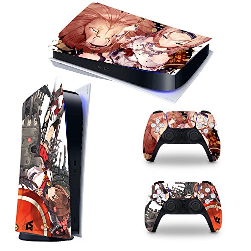 Beaty Girl Collection - PS5 Standard Edition Skin Console - PS5 Standard Edition Controller Skin Cover Vinyl Decal Protective