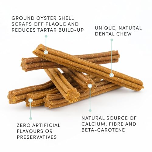 Crumps' Naturals Bacon Dental Dog Treats (10 count), 7"