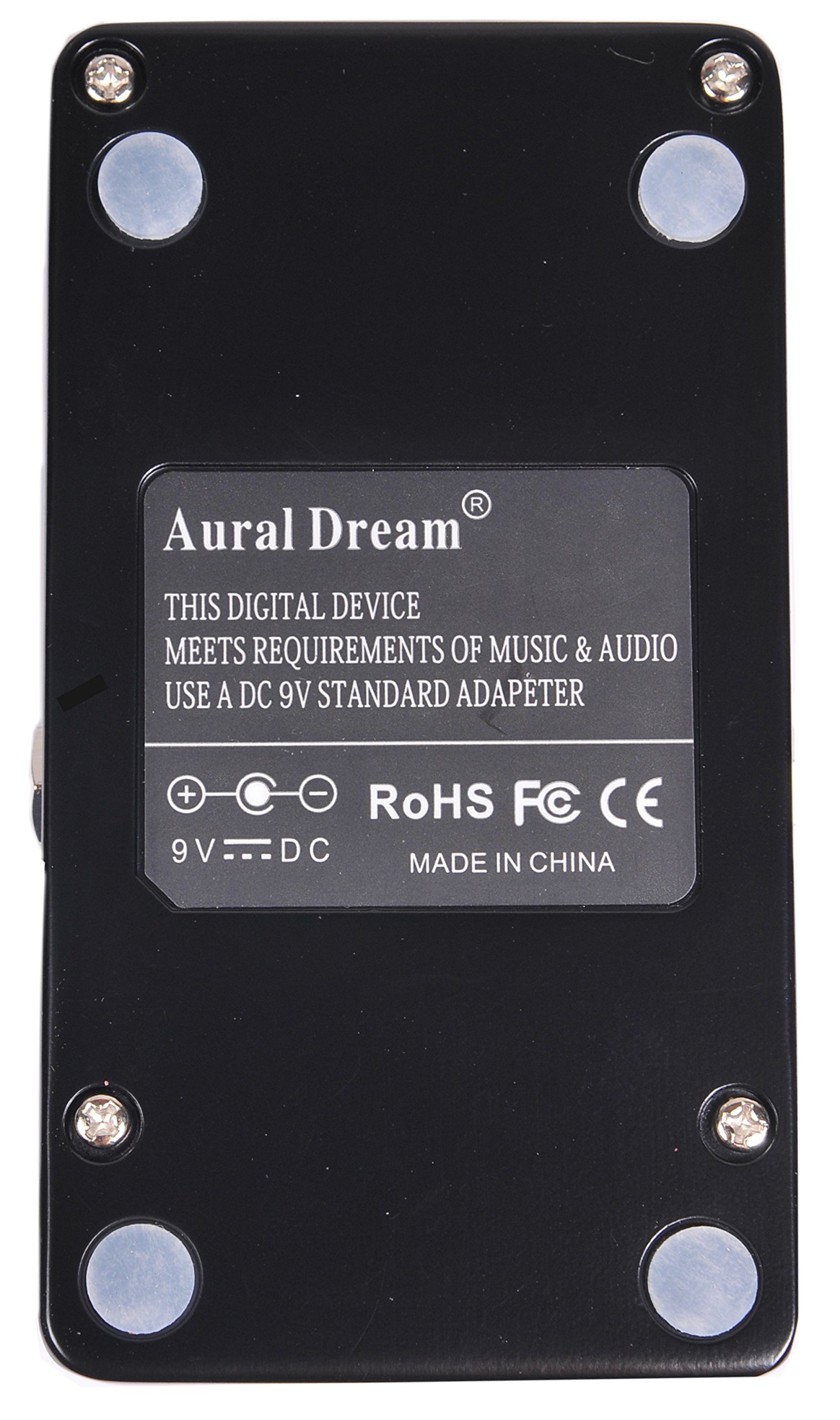 Aural Dream Flute Tone A Synthesizer Guitar Effects Pedal includes harmonic flute,concert flute,theater flute and d'Amour flute with Percussion module.