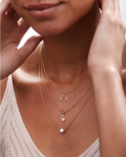 Bryan Anthonys Find Your Fire 14k Gold Necklace for Women, Pendant, Adjustable Length