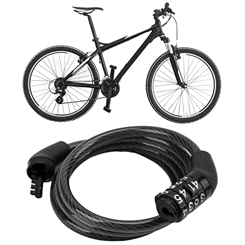 Bike Lock Cable, Steel Cable Durable Accessories High Security Performance for Mountain Bikes
