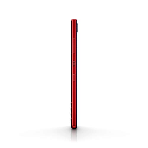 BlackBerry KEY2 LE (Lite) Dual-SIM (64GB, BBE100-4, QWERTZ Keypad, GSM Only, No CDMA) Factory Unlocked 4G Smartphone (Atomic Red) - International Version