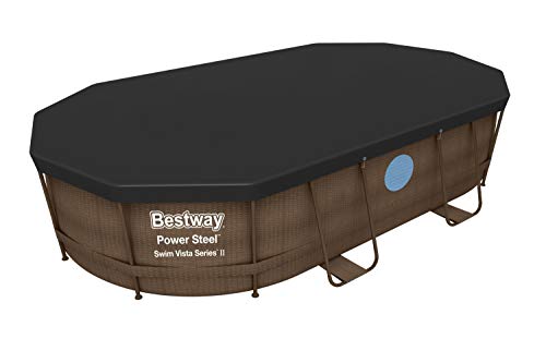 Bestway Flowclear PVC Tarpaulin, Grey, for Power Steel Pool