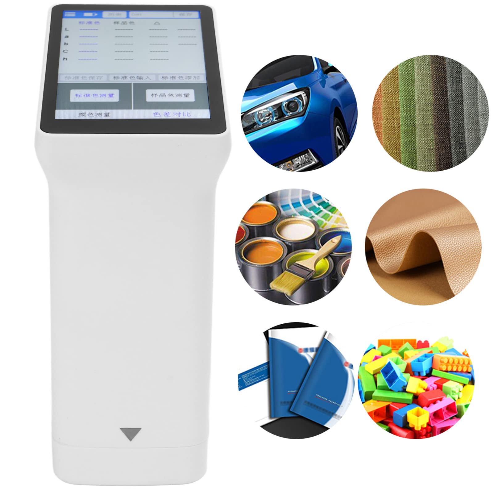 Color Difference Analyzer, QC Detection Multifunctional Sensitive Digital Colorimeter for Printing