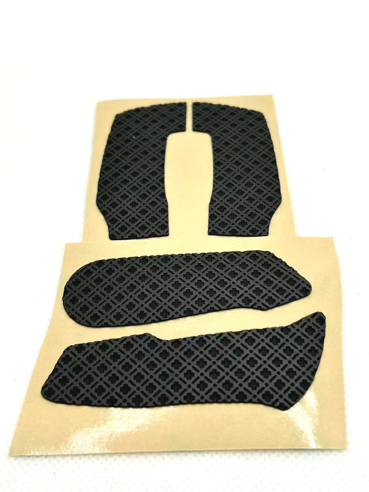 LZYDD Mouse Anti-Slip Tape Elastics Refined Side Grips/Anti Sweat Paste for ROCCAT Kone AIMO Gaming Mouse (Anti-Slip Tape Black)