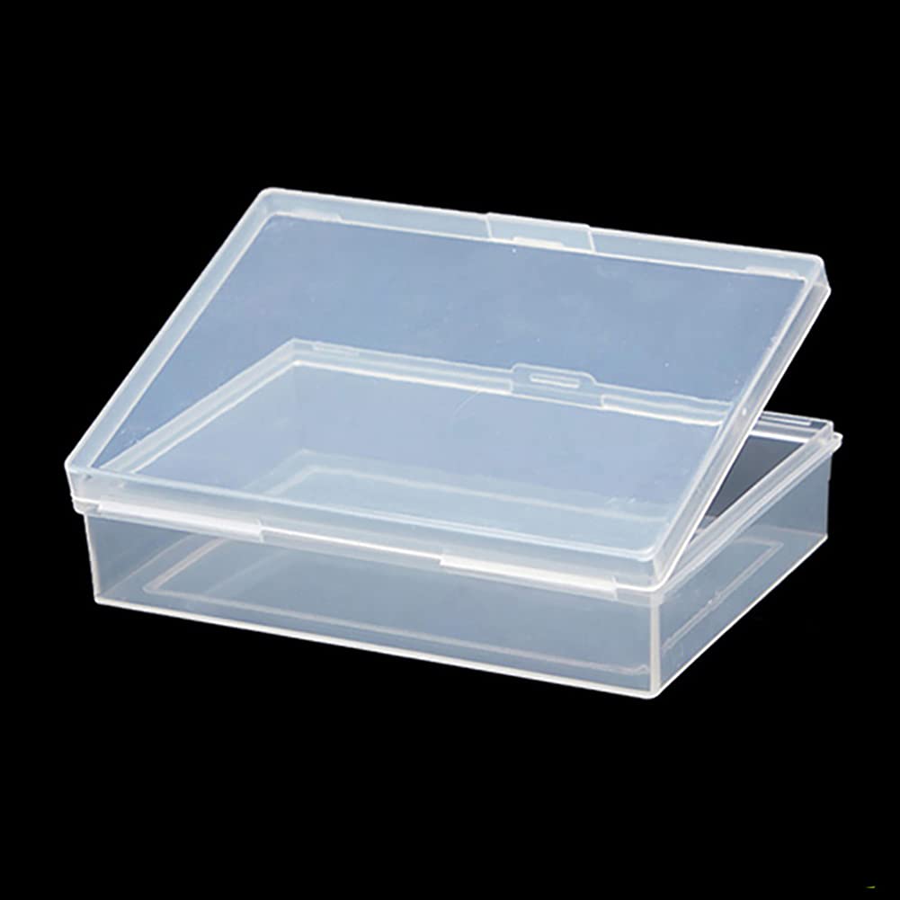 M-TOP Playing Card Case Plastic Clear for Storage Poker, Pokemon, MTG, Yugioh and Baseball Trading Cards, Small Playing Card Box, Deck Holders for Playing Card4 PACKS