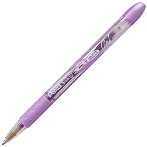 Pentel Sunburst Metallic Gel Pen, Medium Line, Permanent, Assorted Ink, 5 Pack (K908MBP5M)