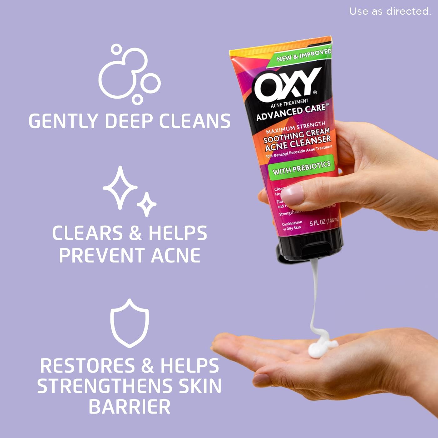Oxy Maximum Action Face Wash, 5 Oz.