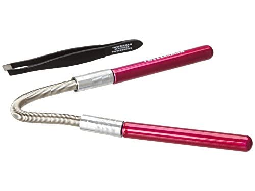 Tweezerman Smooth Finish Facial Hair Remover with Free Tweezerette, Pink