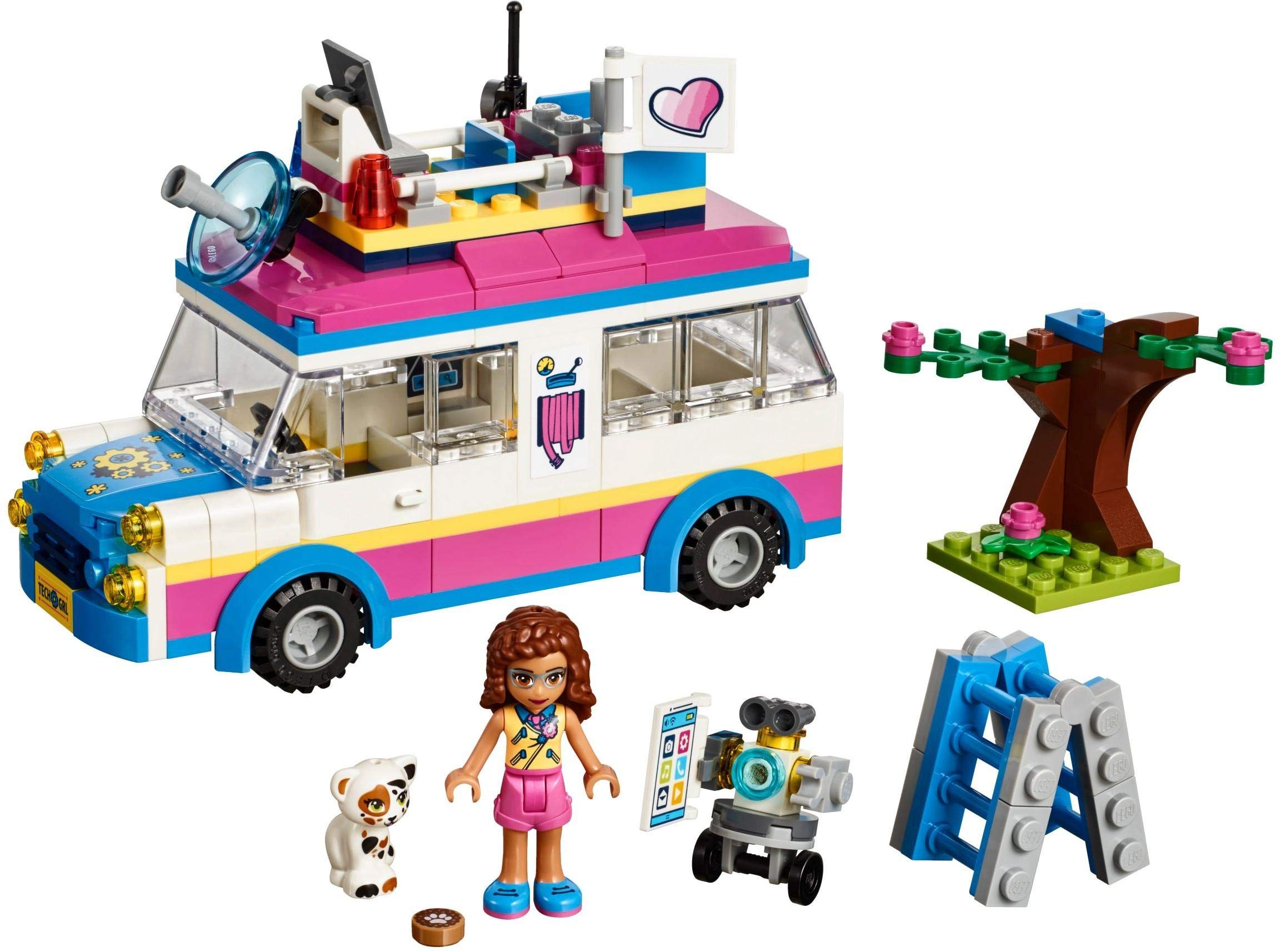 LEGO Friends Olivia’s Mission Vehicle 41333 Building Set (223 Pieces)