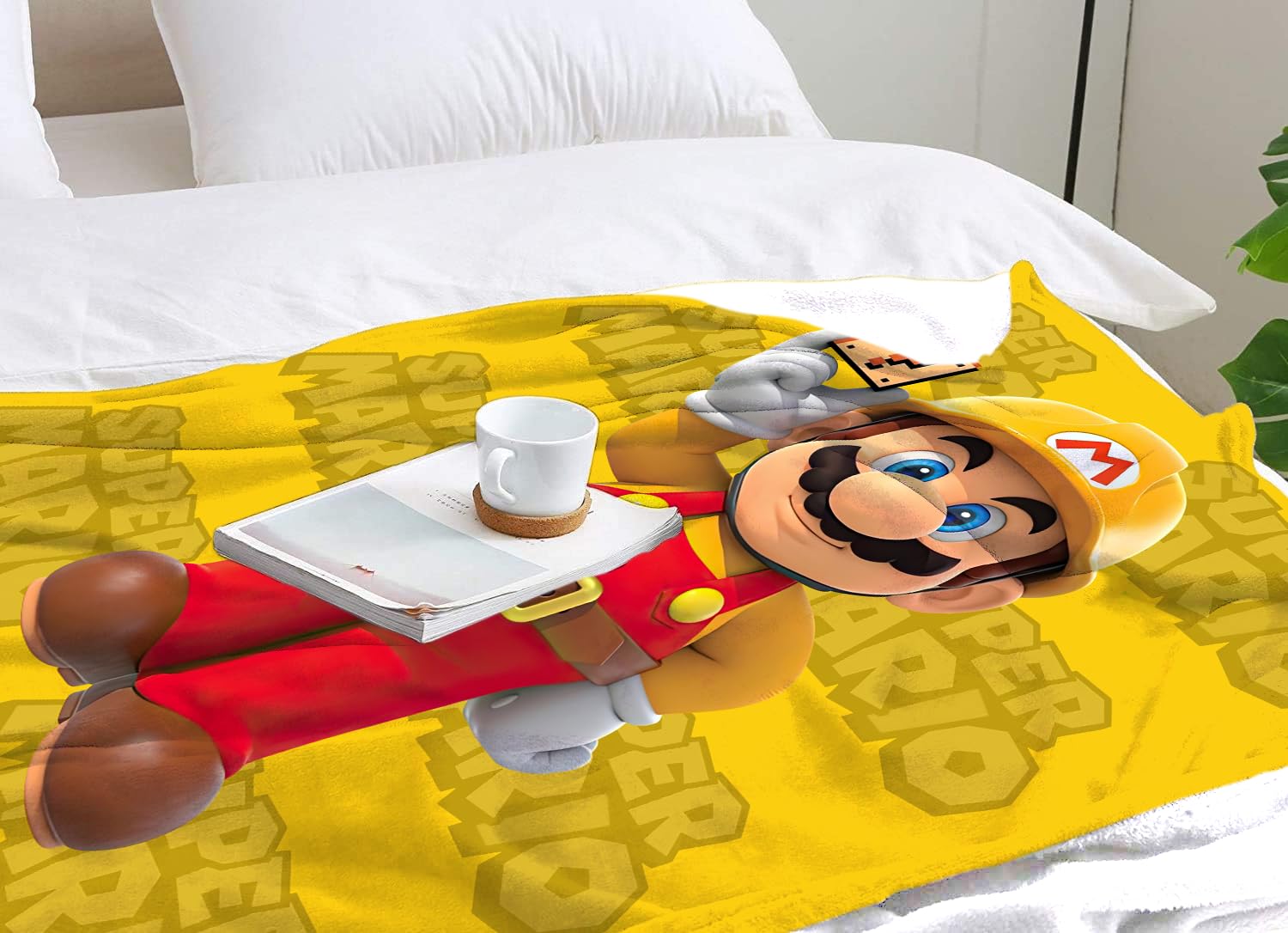 Blanket Anime Throw Cartoon Blankets Ultra Soft Flannel Bed Throws Suitable for All Seasons Warm - 50 x 60 inches