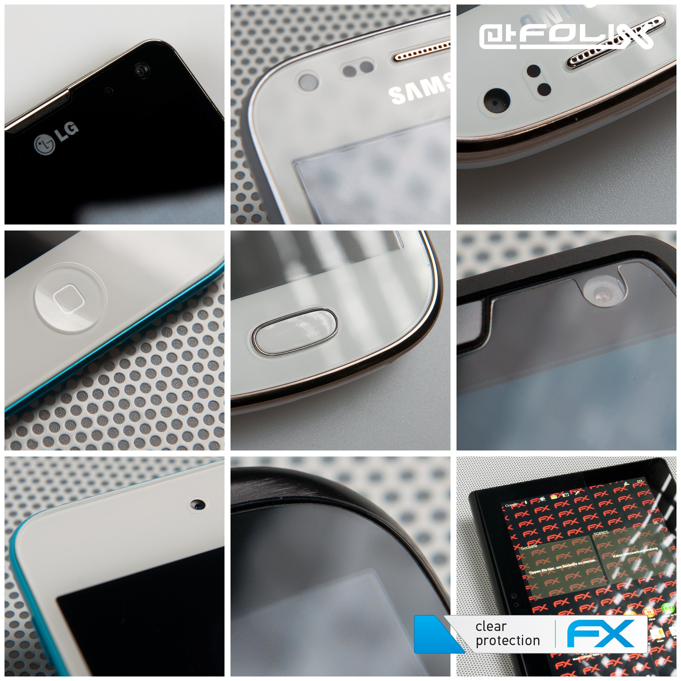 atFoliX Screen Protection Film compatible with Nextbase 512GW Screen Protector, ultra-clear FX Protective Film (3X)