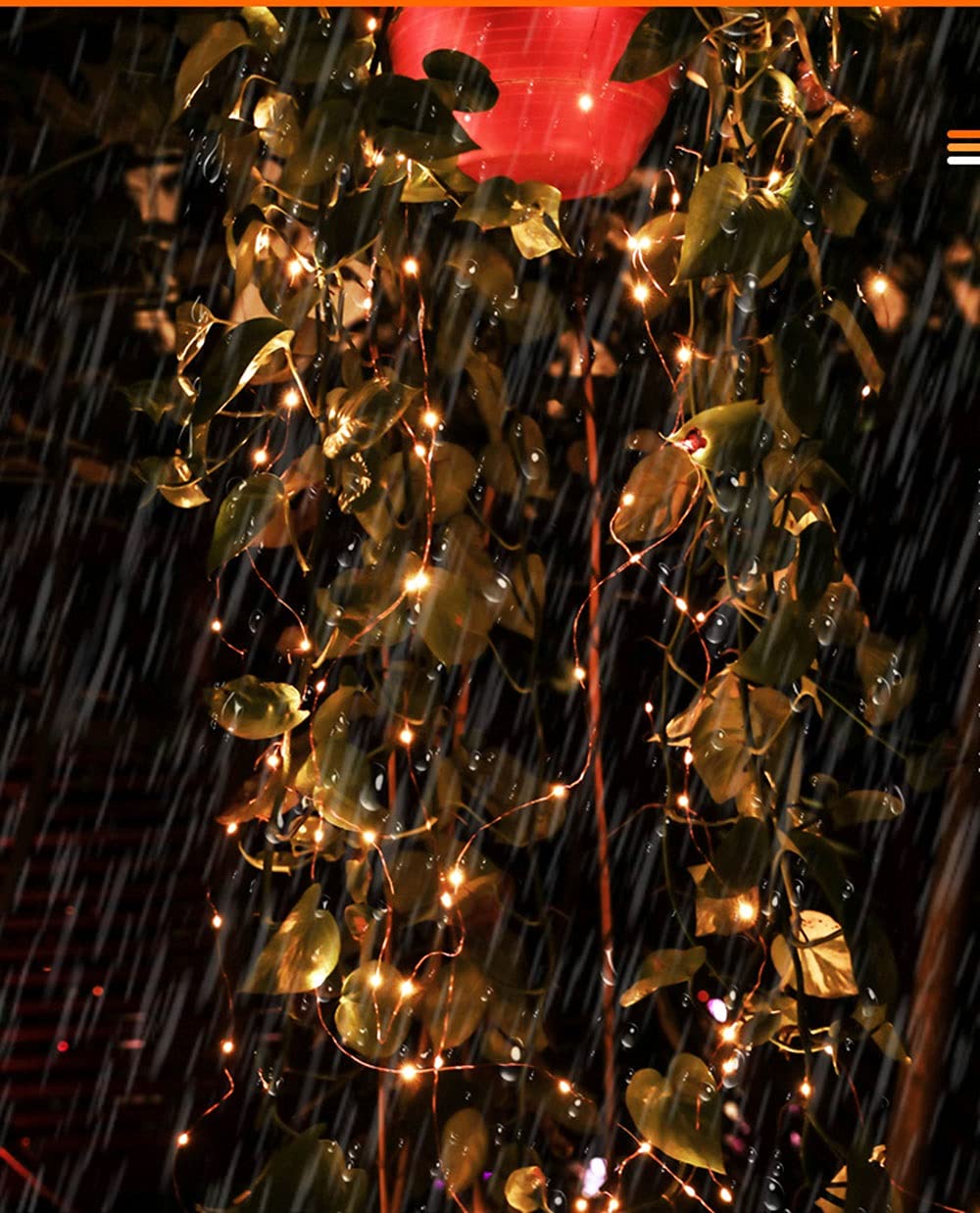 MAOGOO 2 Pack Solar Light String, Solar Copper Wire Light String 33 Feet 100 Led Small Lights,Starry Sky Outdoor Waterproof, Suitable for Home, Garden, Terrace, Wedding and Party (Warm White)