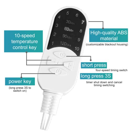 Heating Pad for Back Pain Relief,Electric Heating Pads for Cramps,Hot Heated Pad for Back Pain Muscle Pain Relieve Dry & Moist Heat Option Auto Shut Off Function