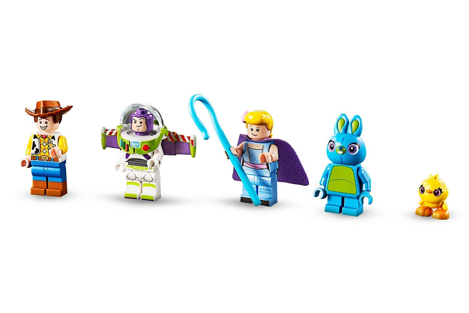 LEGO Juniors 10770 4+ Toy Story 4 Buzz and Woody’s Carnival Mania with Buzz Lightyear and Woody Minifigures, Multicolor