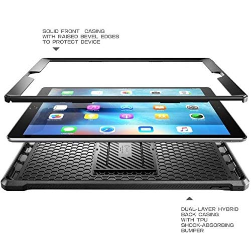 SUPCASE [Unicorn Beetle PRO Series] for Apple iPad Pro 12.9 Inch 2015, Full-Body Rugged Hybrid Protective Case Without Built-in Screen Protector (Black/Black)