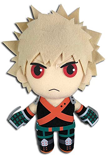 Great Eastern Entertainment My Hero Academia - Katsuki Bakugo Hero Costume Plush 8"