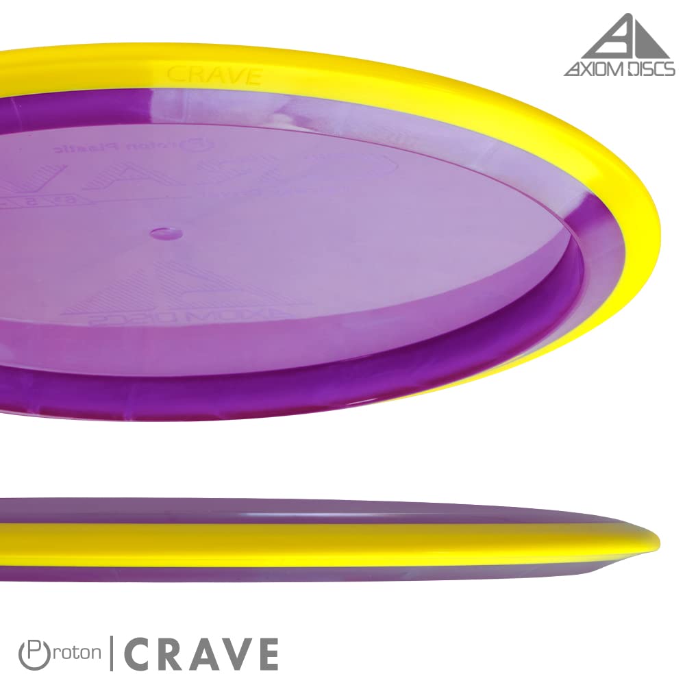 Axiom Discs Proton Crave Disc Golf Fairway Driver (155-160g / Colors May Vary)