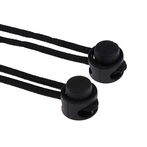 Baosity Strap -Con Strap for Switch Game Controller, Portable Wristband Carrying Rope - Black (2-Pack)