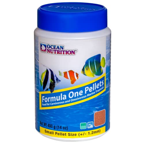 Ocean Nutrition Formula One Pellets 14-Ounces (400 Grams) Jar - Small Pellet Size