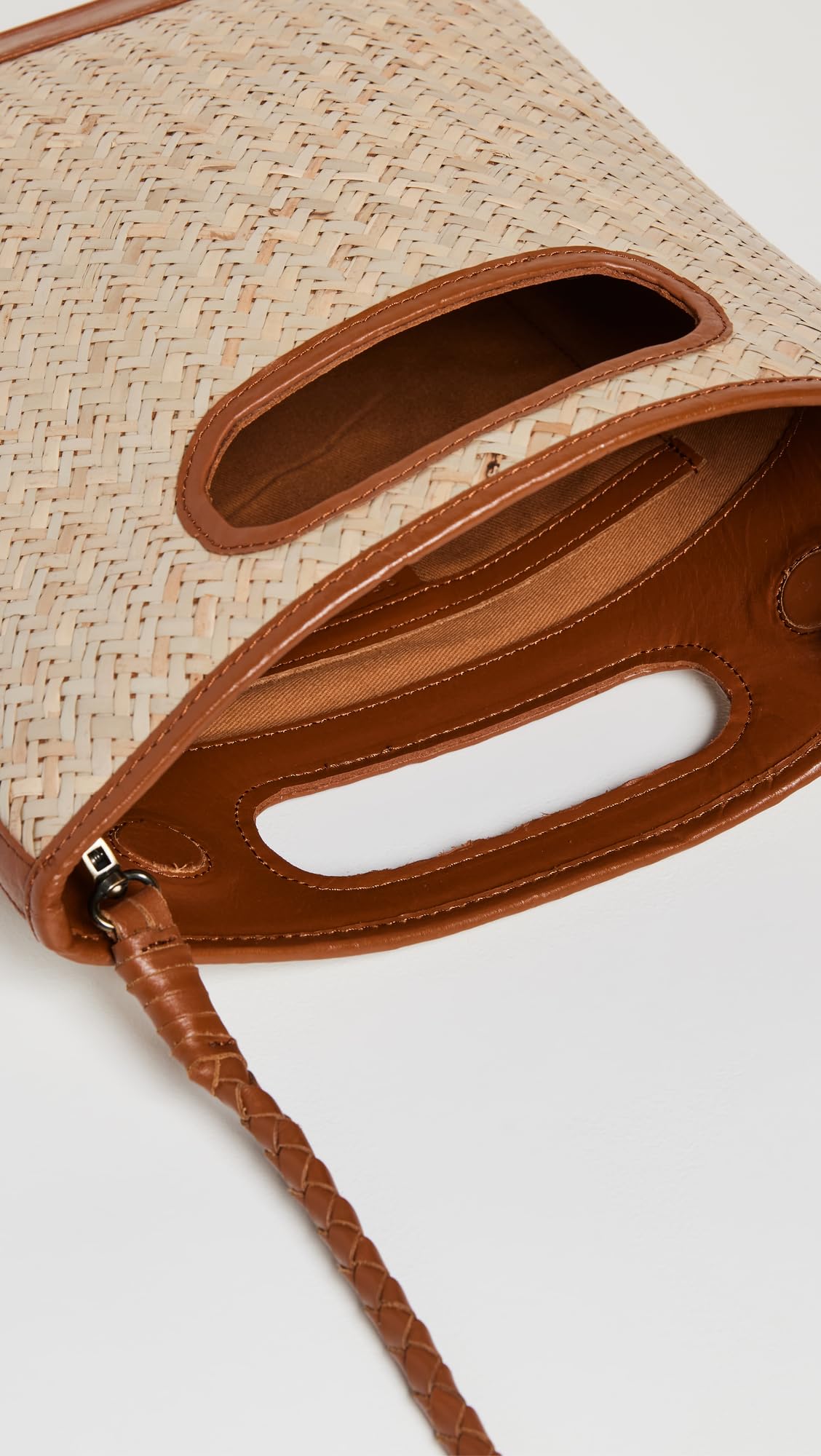 Bembien Women's Nell Rattan Bag, Rattan/Sienna, Tan, One Size
