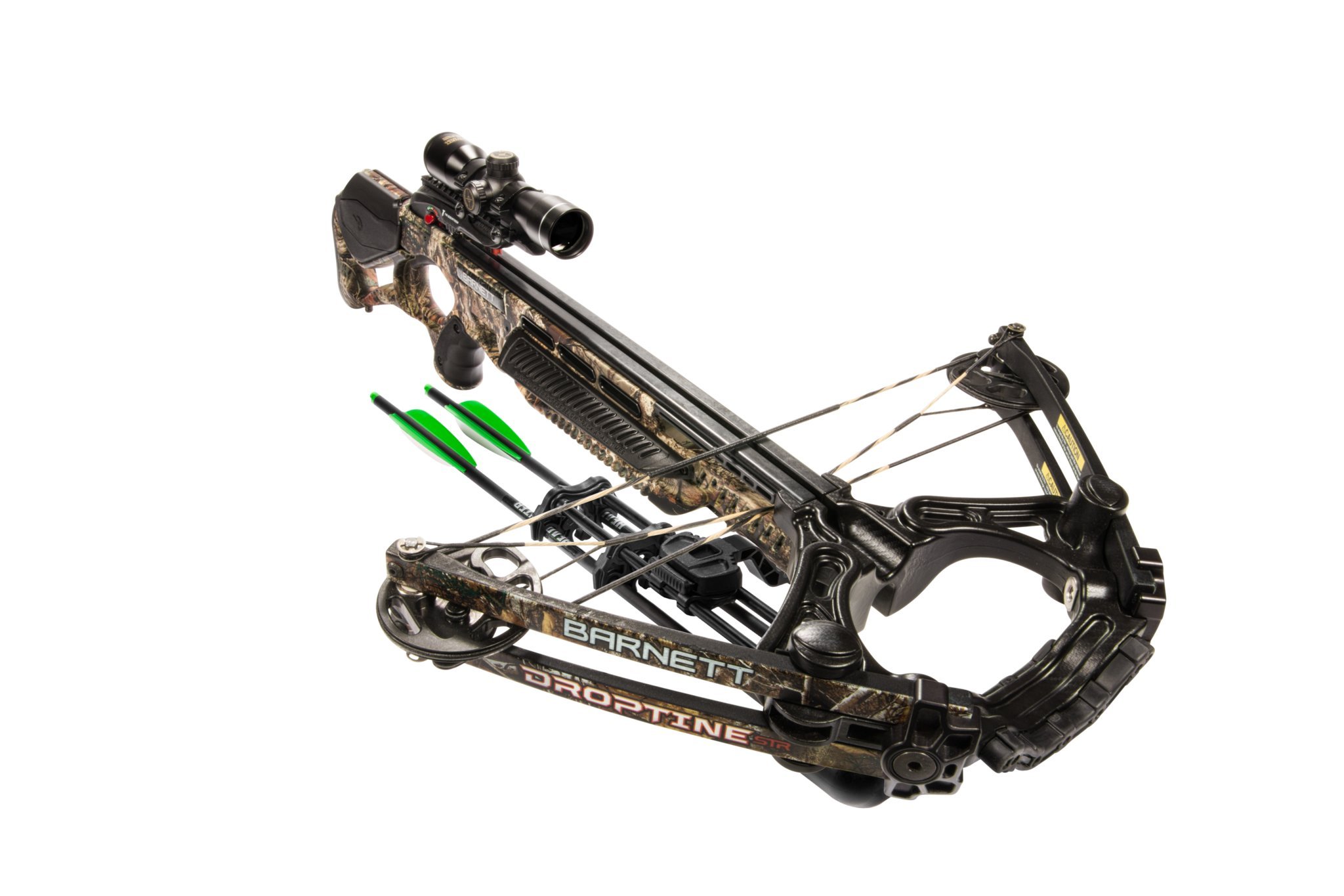 BARNETT Droptine STR Intelligent 380 Feet Per Second TriggerTech Hunting Crossbow with TriggerTech Assembly, Realtree Edge Camo