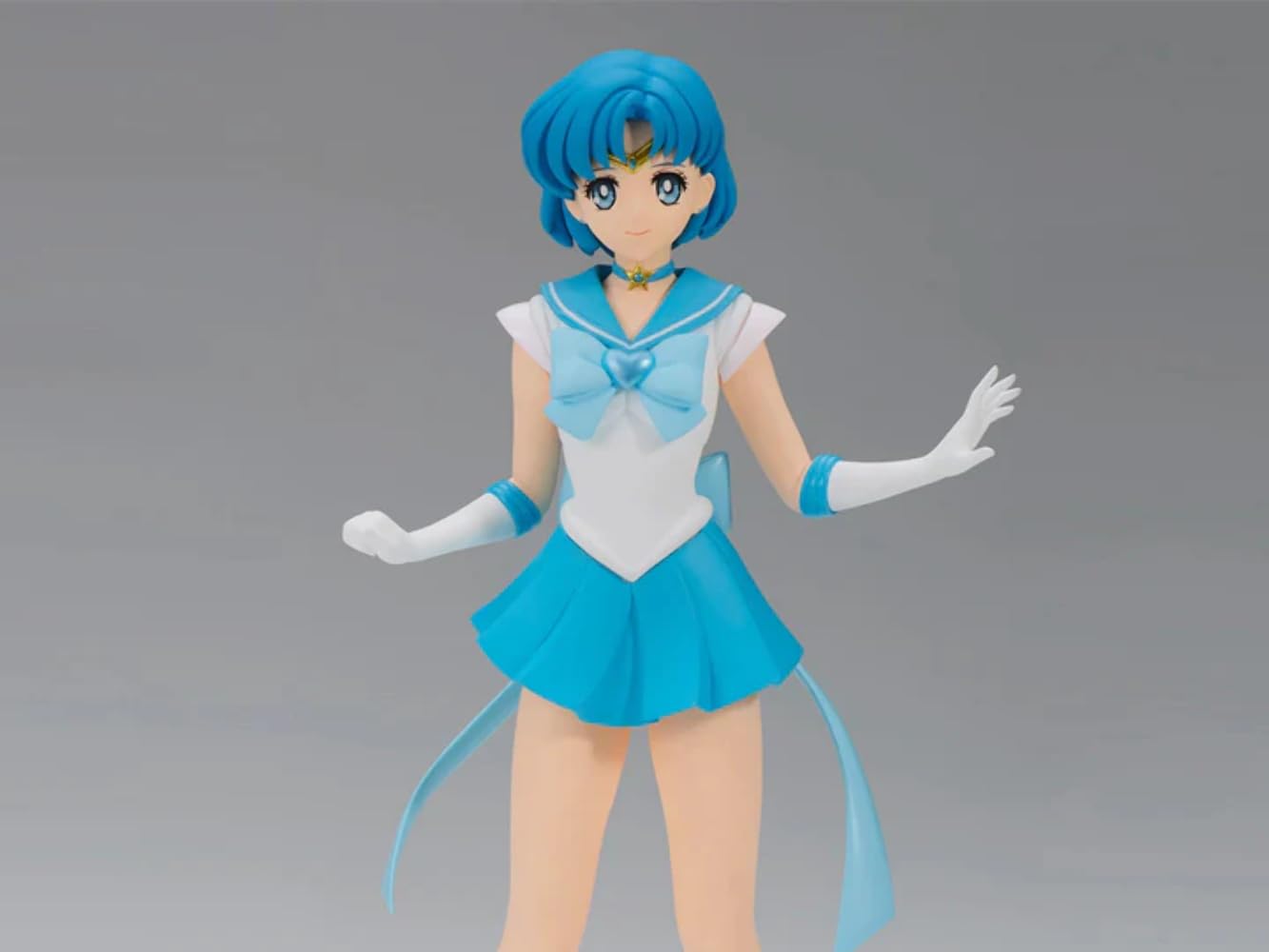 Banpresto 19172 Pretty Guardian Sailor Moon Eternal The Movie Glitter&GLAMOURS-Super Sailor Mercury-(ver.B)