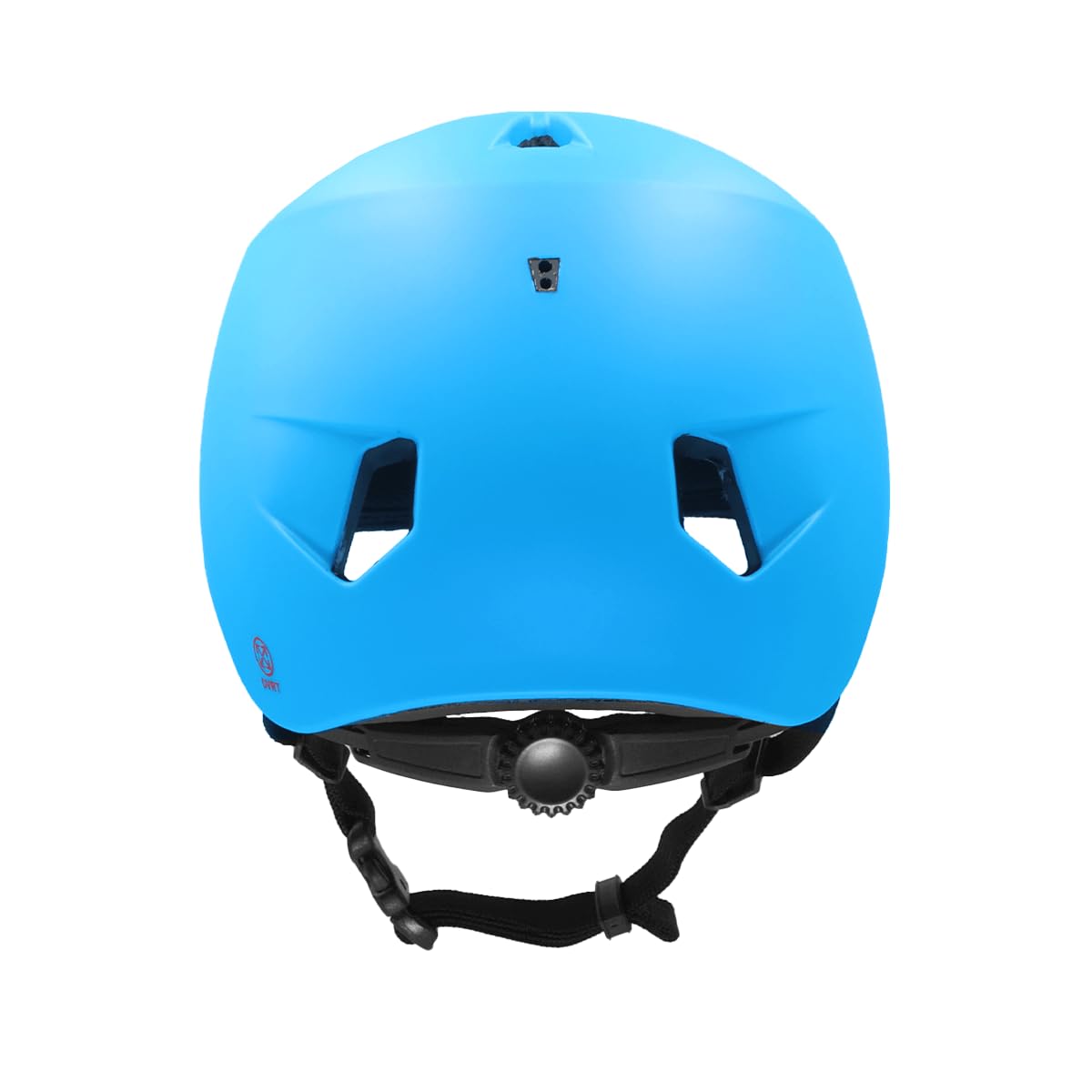 Bern Nino Bike Helmet for Boys, Matte Blue w/Flip Visor, S/M