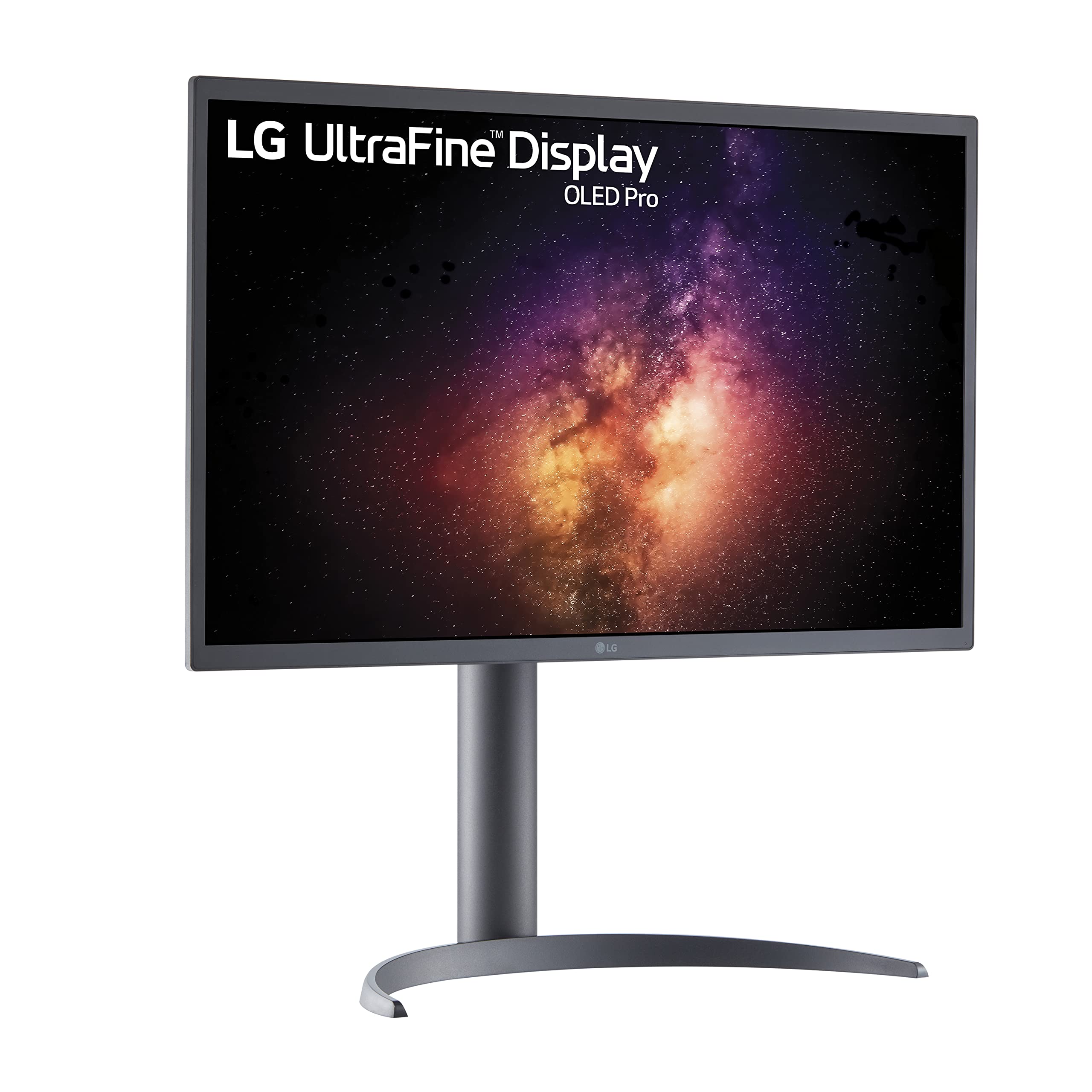 LG 32EP950-B 32” Ultrafine UHD (3840 x 2160) OLED Pro Display with Adobe RBG 99% / DCI-P3 99%, VESA Display HDR 400 True Black, 1M:1 Contrast Ratio and Tilt/Height/Pivot Adjustable Stand - Black