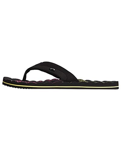 Billabong Men's Dunes Resistance Flip Flops, Black Black 19, 10.5 UK