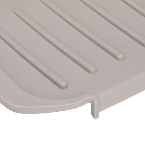 Clorox KeptClean Kitchen Faucet Splash Guard, one size, Almond Cream